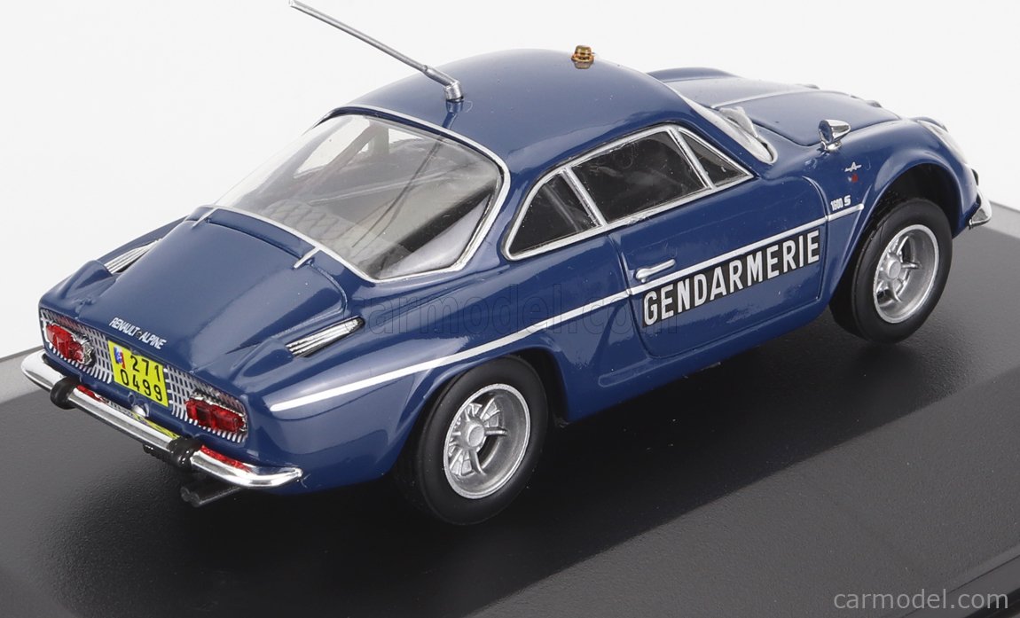 EDICOLA A&RSCHG017 Escala 1/43 | RENAULT ALPINE A110 GENDARMERIE POLICE ...