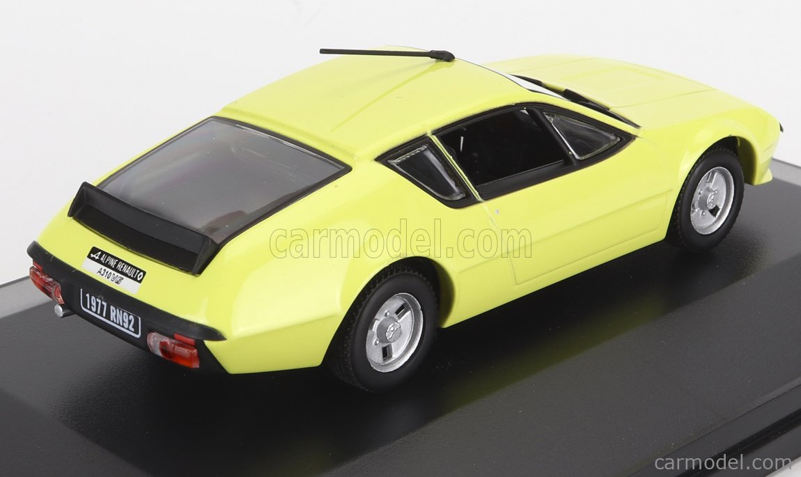 EDICOLA A&RSCHG016 Scale 1/43 | RENAULT ALPINE A310 V6 1976 YELLOW