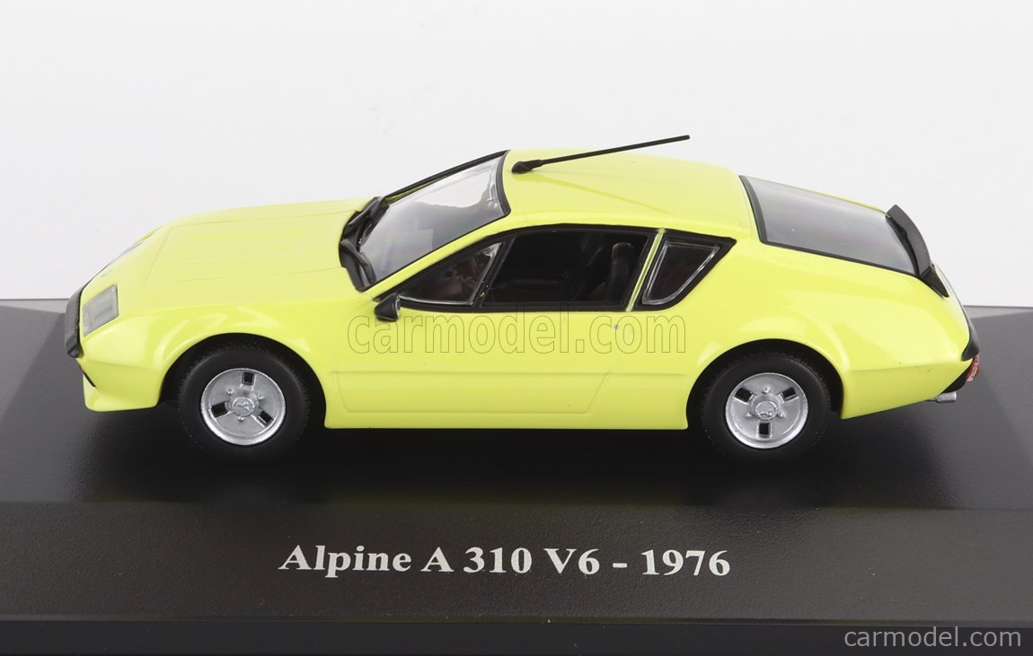 EDICOLA A&RSCHG016 Scale 1/43 | RENAULT ALPINE A310 V6 1976 YELLOW