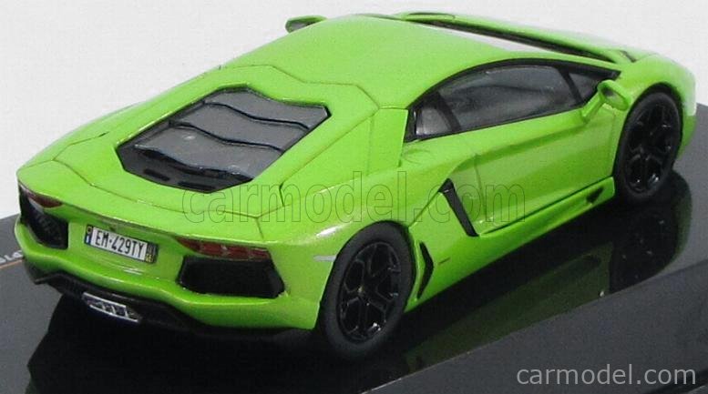 IXO-MODELS MOC155 Scale 1/43 | LAMBORGHINI AVENTADOR LP720-4 2013 GREEN MET