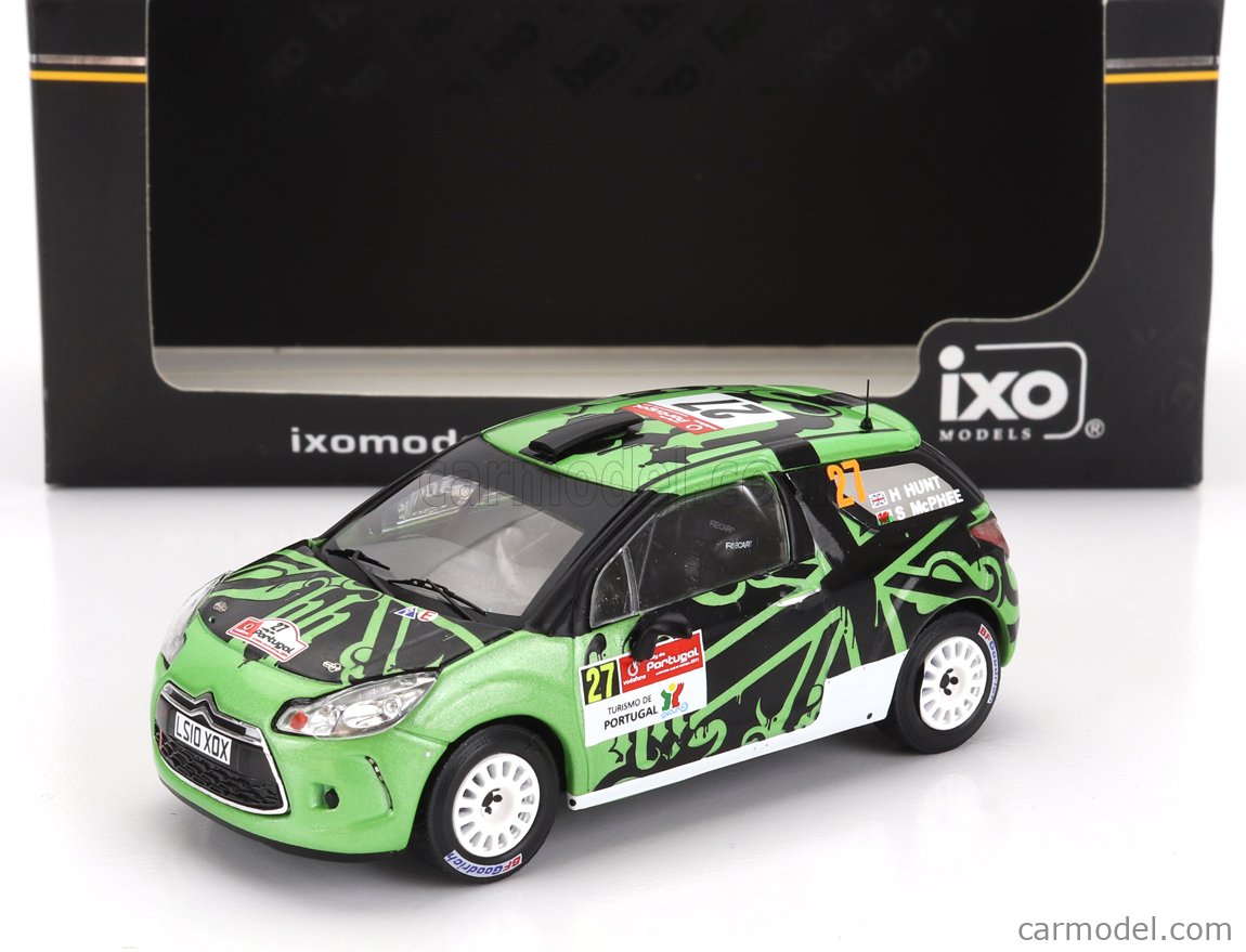 IXO-MODELS RAM461 Scale 1/43 | CITROEN DS3 R3 N 27 RALLY PORTUGAL IRC ...