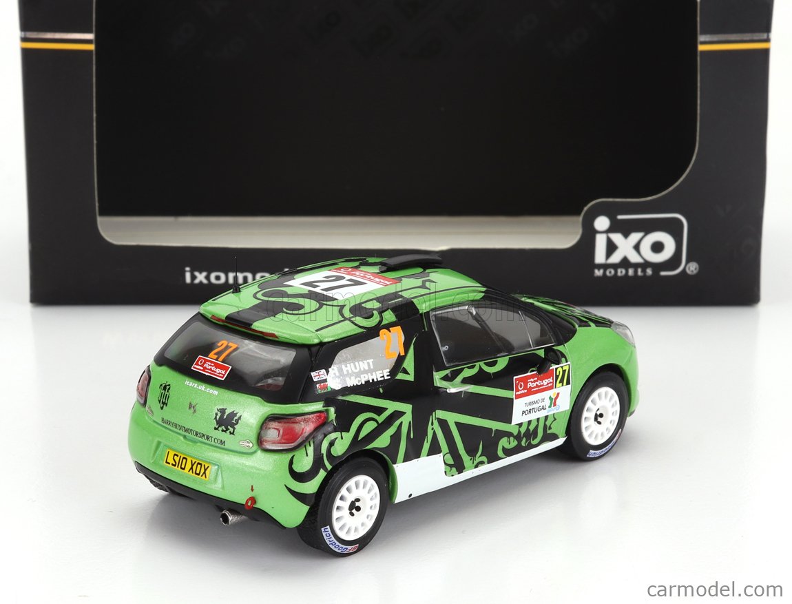 IXO-MODELS RAM461 Scale 1/43 | CITROEN DS3 R3 N 27 RALLY PORTUGAL IRC ...