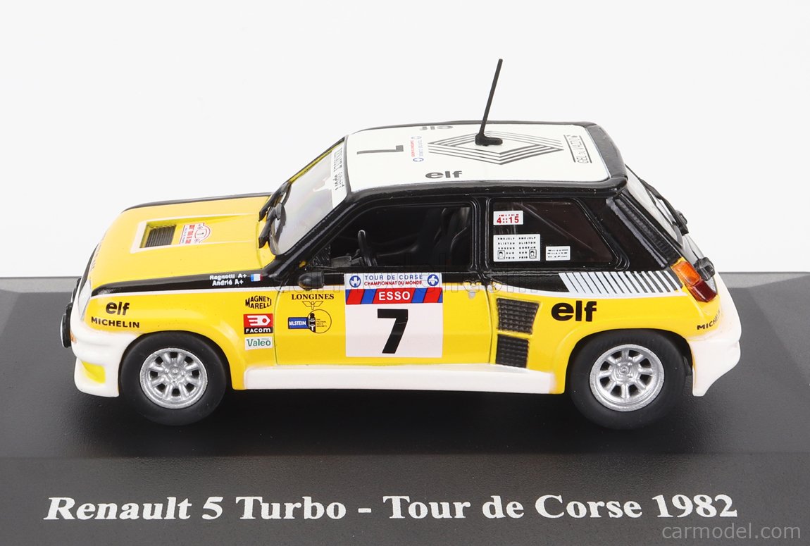 EDICOLA A&RSCHG004 Scale 1/43 | RENAULT R5 TURBO N 7 RALLY TOUR DE ...