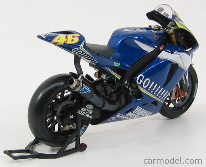 MINICHAMPS PMADIE14 Scale 1/12 | YAMAHA YZR-M1 N 46 GAULOISES WORLD CHAMPION MOTOGP 2005 ...