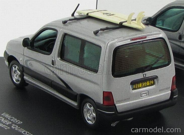 VITESSE VMC059 Scale 1/43 | PEUGEOT PARTNER QUIKSILVER 1999 - WITH ...
