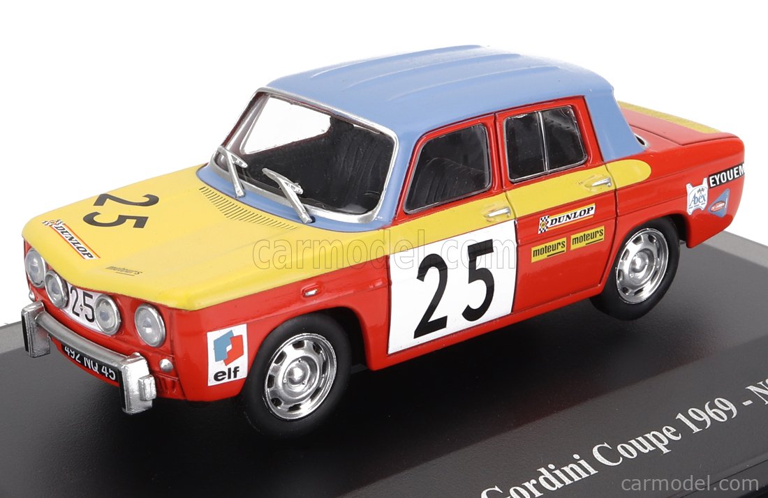 EDICOLA A&RSCHG066 Escala 1/43 | RENAULT R8 GORDINI COUPE N 25 RACING ...