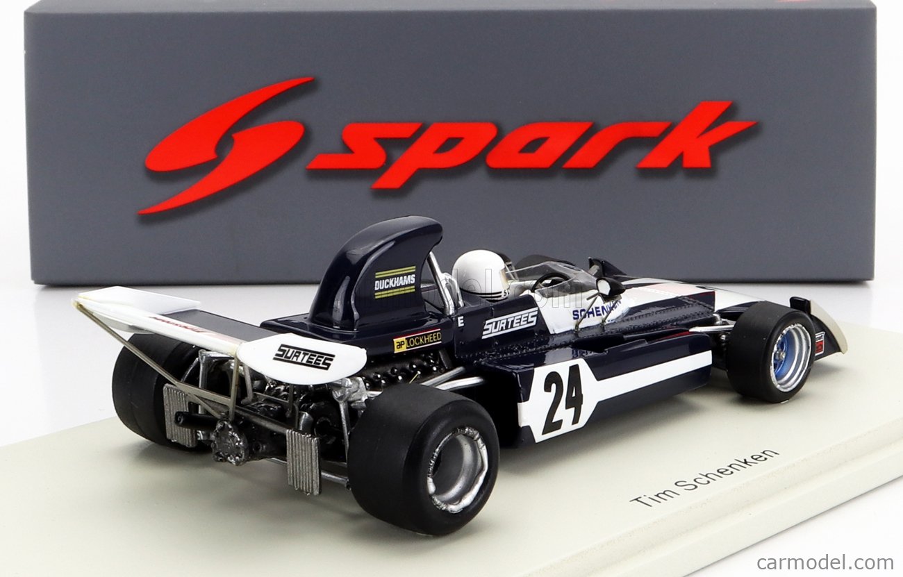 SPARK-MODEL S4001 Scale 1/43 | SURTEES F1 TS14 N 24 USA GP 1972 TIM ...