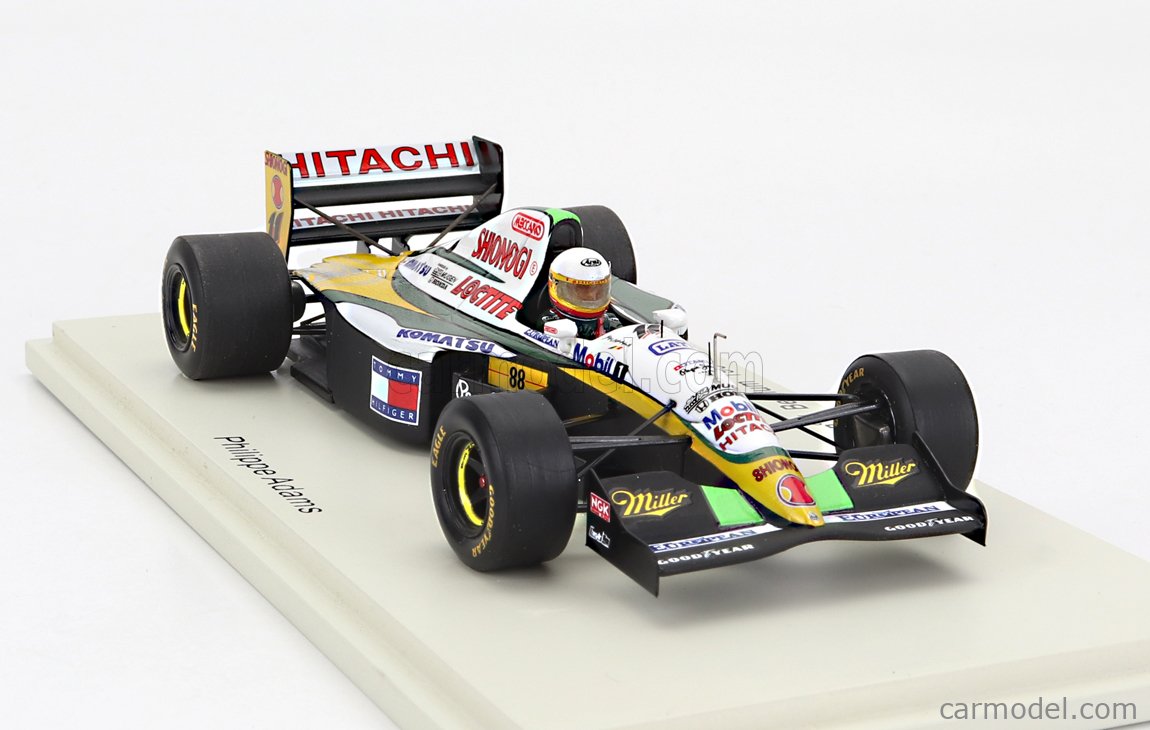 SPARK-MODEL S1679 Scale 1/43 | LOTUS F1 109 N 11 BELGIUM GP 1994 ...