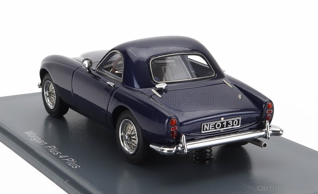 NEO SCALE MODELS NEO46130 Scale 1/43 | MORGAN PLUS 4 COUPE 1965 BLUE