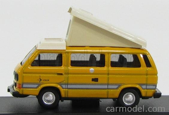 SCHUCO 26090 Scale 1/87 | VOLKSWAGEN T3 WESTFALIA CLUB JOKER CAMPER 1989 YELLOW