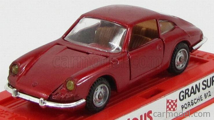 MEBETOYS MATTEL A12 Scale 1/43 | PORSCHE 911 912 (3 ISSUE) RED MET