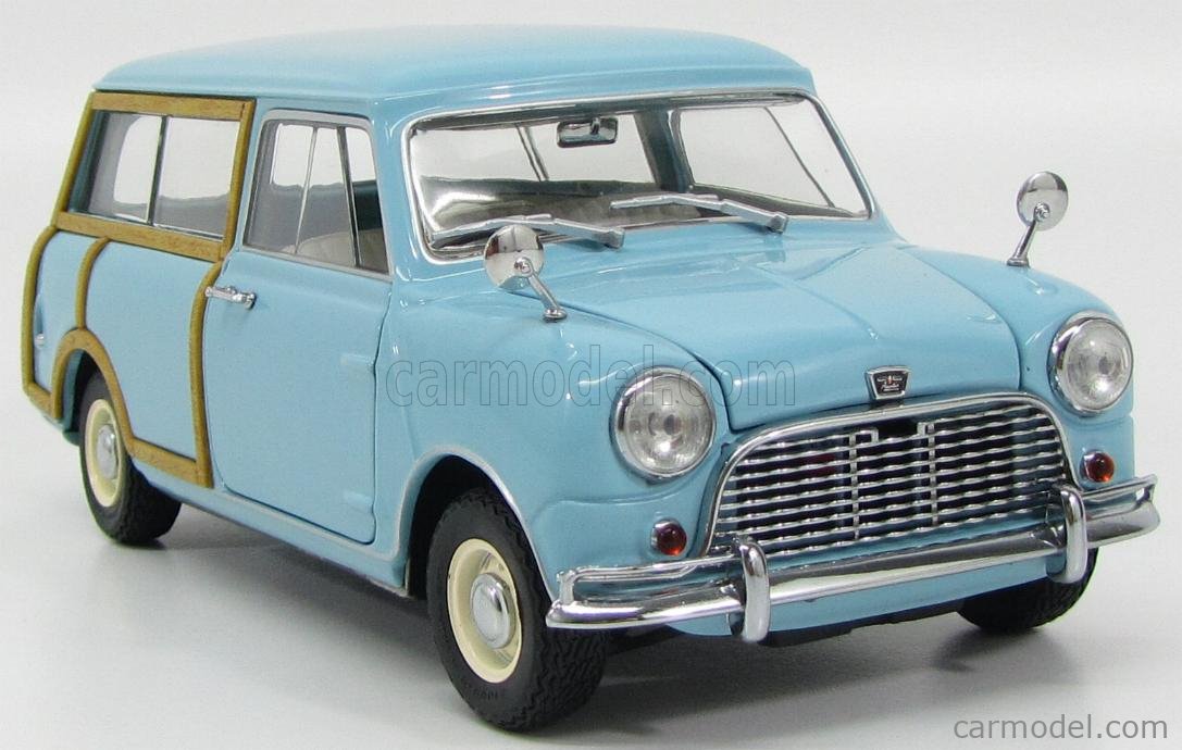 KYOSHO 08194BL Escala 1/18 | AUSTIN MINI SEVEN COUNTRYMAN MKI 1960 ...