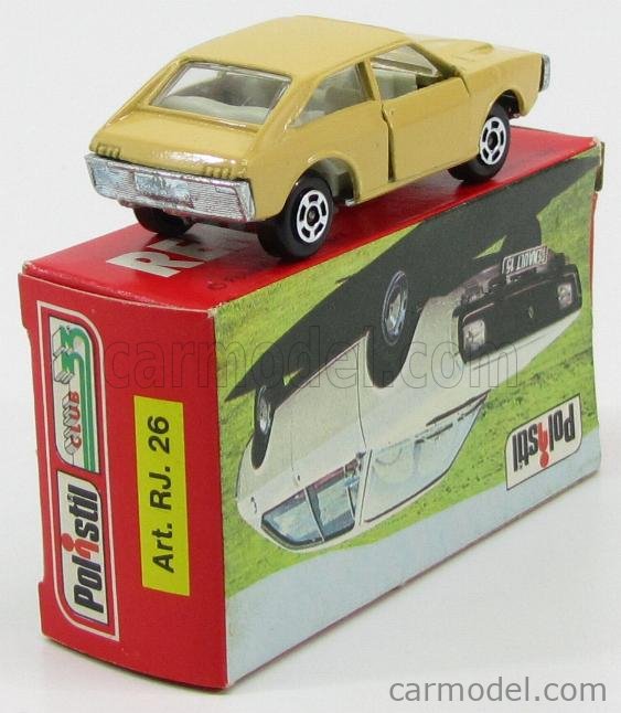 POLITOYS POLISTIL RJ26 Scale 1/55 | RENAULT R15TL CREAM