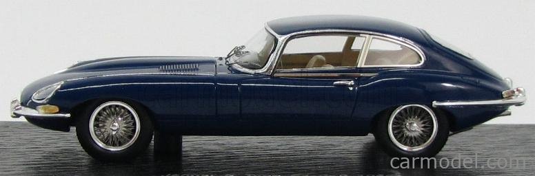 SPARK-MODEL S2129 Scala 1/43 | JAGUAR E-TYPE S1 2+2 COUPE 1966 BLUE