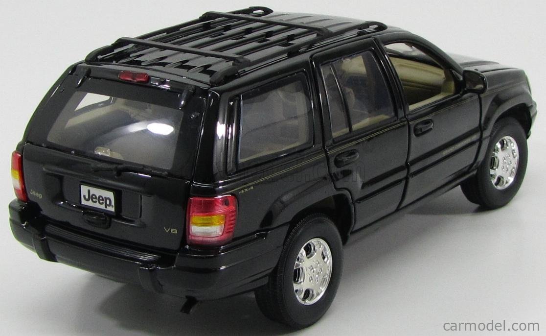 MOTOR-MAX 73123BK Escala 1/18 | JEEP GRAND CHEROKEE LIMITED 1998 BLACK