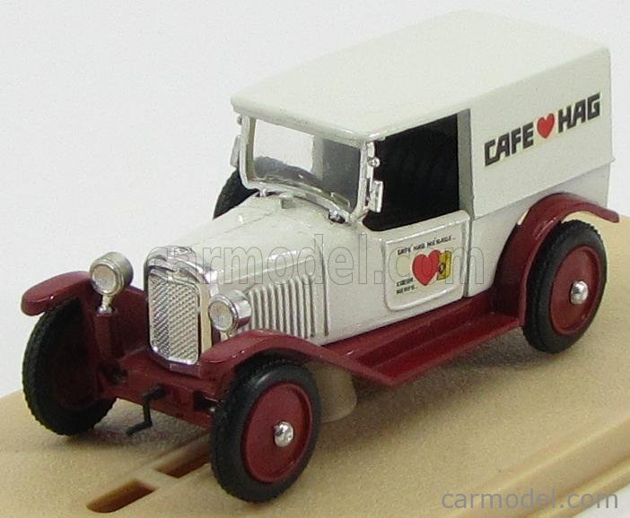 ELIGOR 1060 Scale 1/43 | OPEL 4PS VAN 1926 CAFE HAG WHITE RED