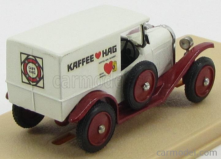 ELIGOR 1060 Scale 1/43 | OPEL 4PS VAN 1926 CAFE HAG WHITE RED