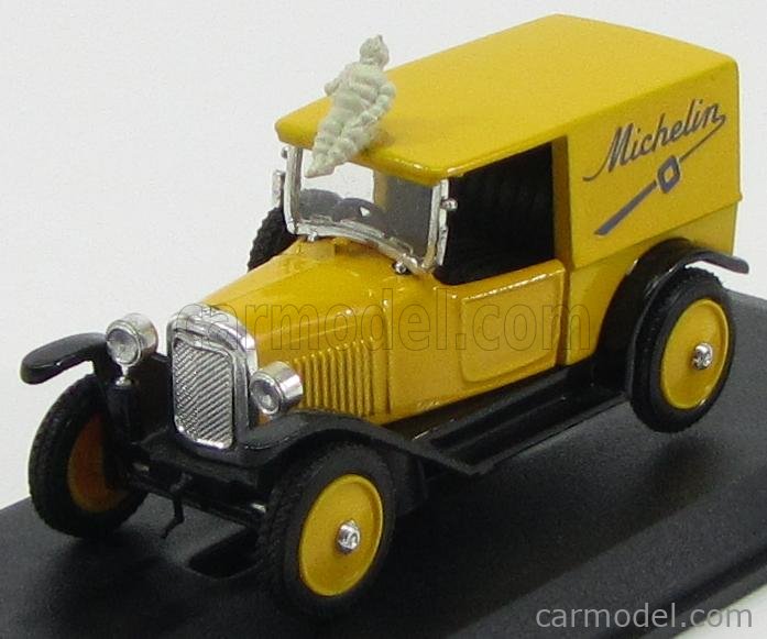 ELIGOR 1064 Scale 1/43 | OPEL 4PS VAN 1926 MICHELIN YELLOW BLACK