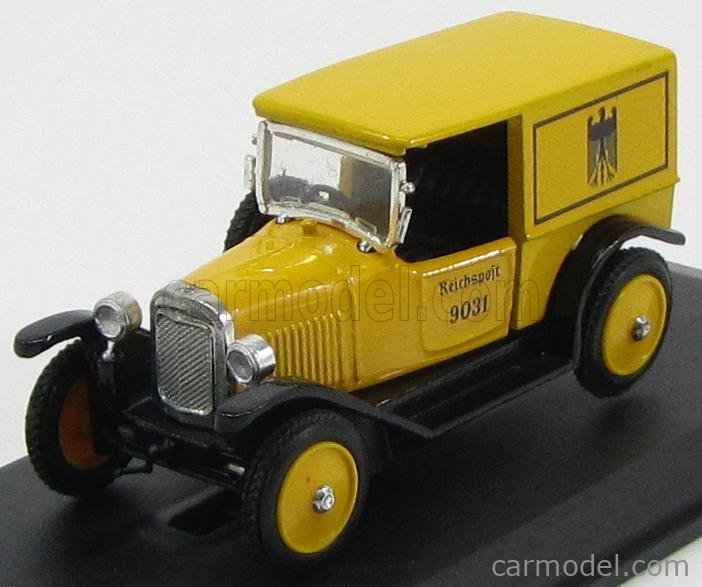ELIGOR 1065 Масштаб 1/43 | OPEL 4PS VAN 1926 REICHSPOST 9031 - POSTE ...