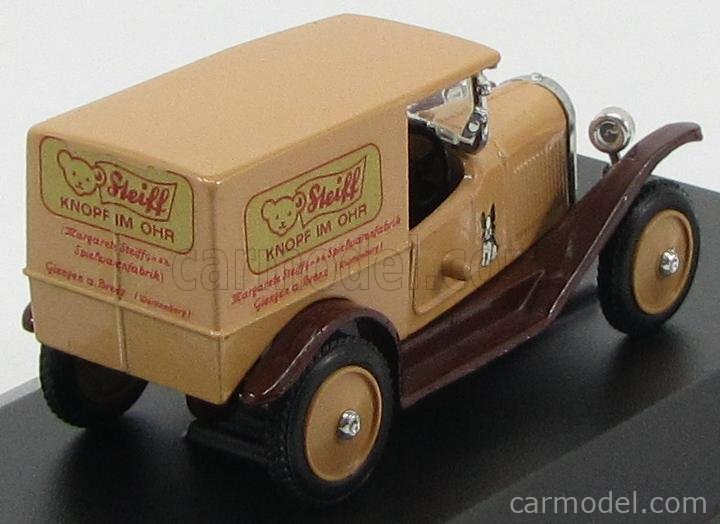 ELIGOR 1062 Scale 1/43 | OPEL 4PS VAN 1926 STEIFF KNOPF IM OHR BEIGE BROWN