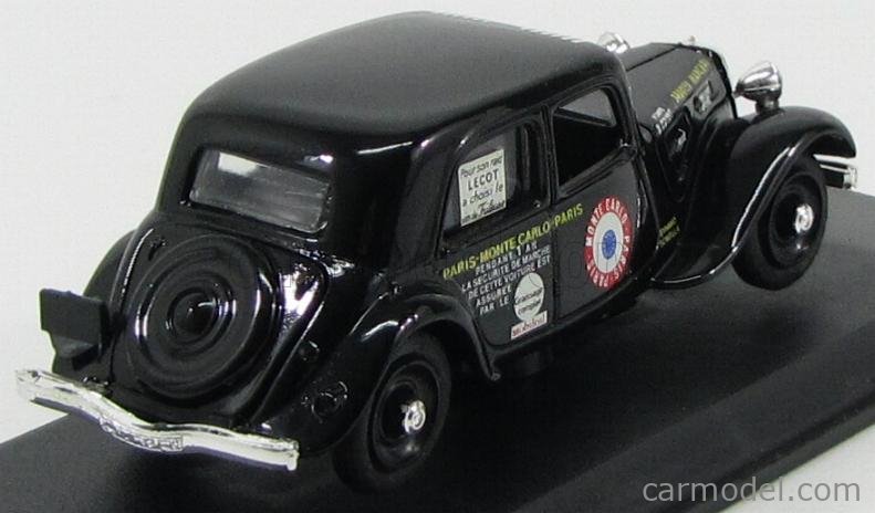 ELIGOR 1344 Масштаб 1/43 | CITROEN TRACTION AVANT 11AL FRANCOIS LECOT N 0 RALLY PARIS ...