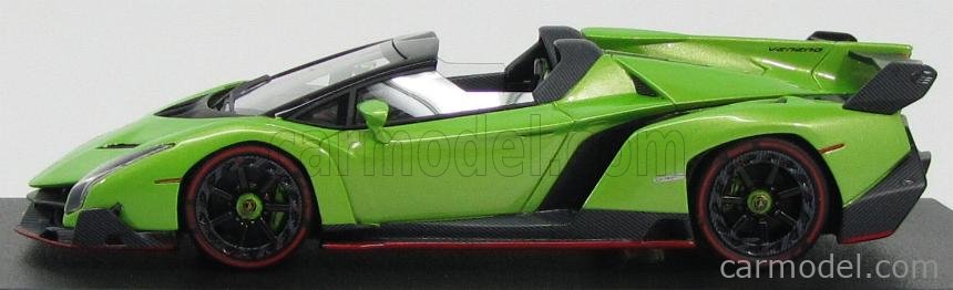 LOOKSMART LS429E Scale 1/43 | LAMBORGHINI VENENO ROADSTER SPIDER 2013 ...
