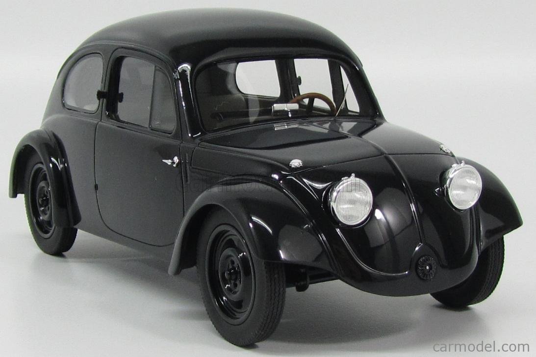BoS-MODELS BOS050 Scale 1/18 | VOLKSWAGEN TYPE V3 VERSUCHSWAGEN 1936 BLACK