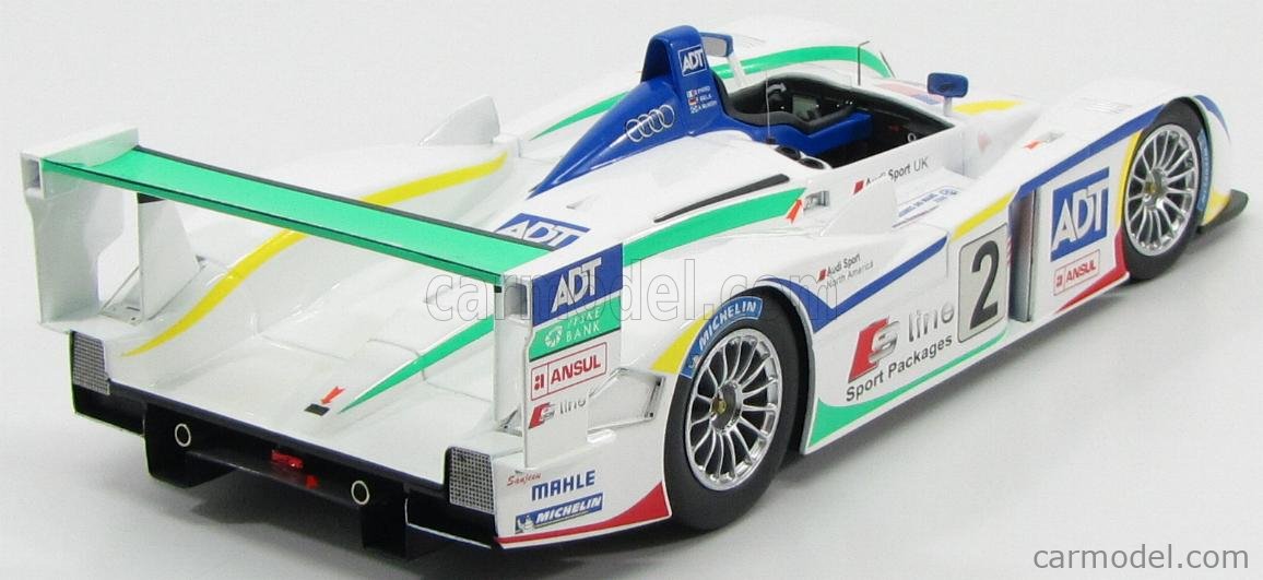SPARK-MODEL S1805 Scale 1/18 | AUDI R8 3.6L TURBO V8 TEAM ADT CHAMPION ...