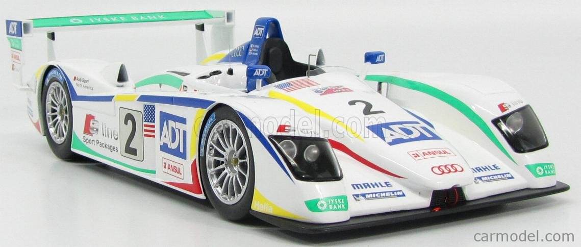 SPARK-MODEL S1805 Масштаб 1/18 | AUDI R8 3.6L TURBO V8 TEAM ADT ...