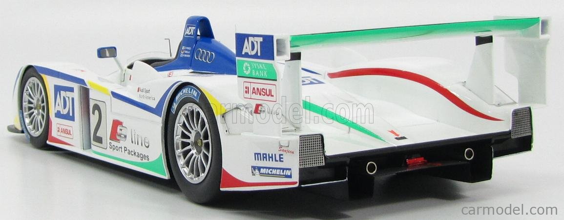 SPARK-MODEL S1805 Echelle 1/18 | AUDI R8 3.6L TURBO V8 TEAM ADT ...