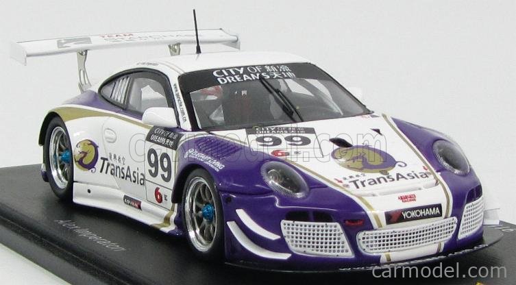 SPARK-MODEL SA044 Masstab: 1/43 | PORSCHE 911 997-2 GT3 R N 99 CITY OF ...