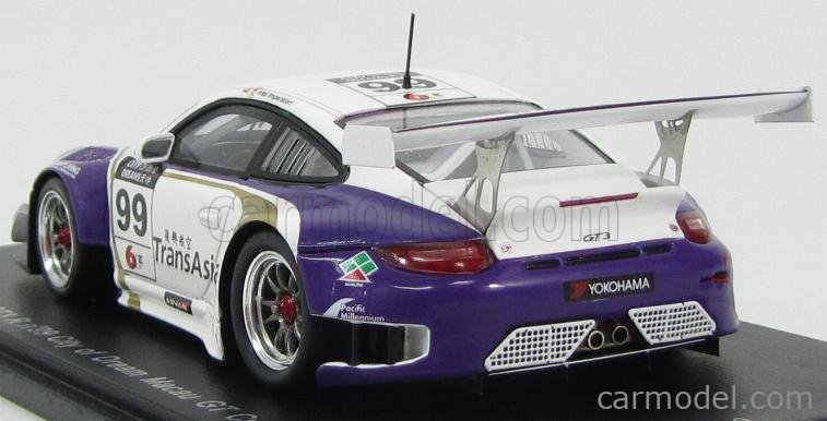 SPARK-MODEL SA044 Masstab: 1/43 | PORSCHE 911 997-2 GT3 R N 99 CITY OF ...