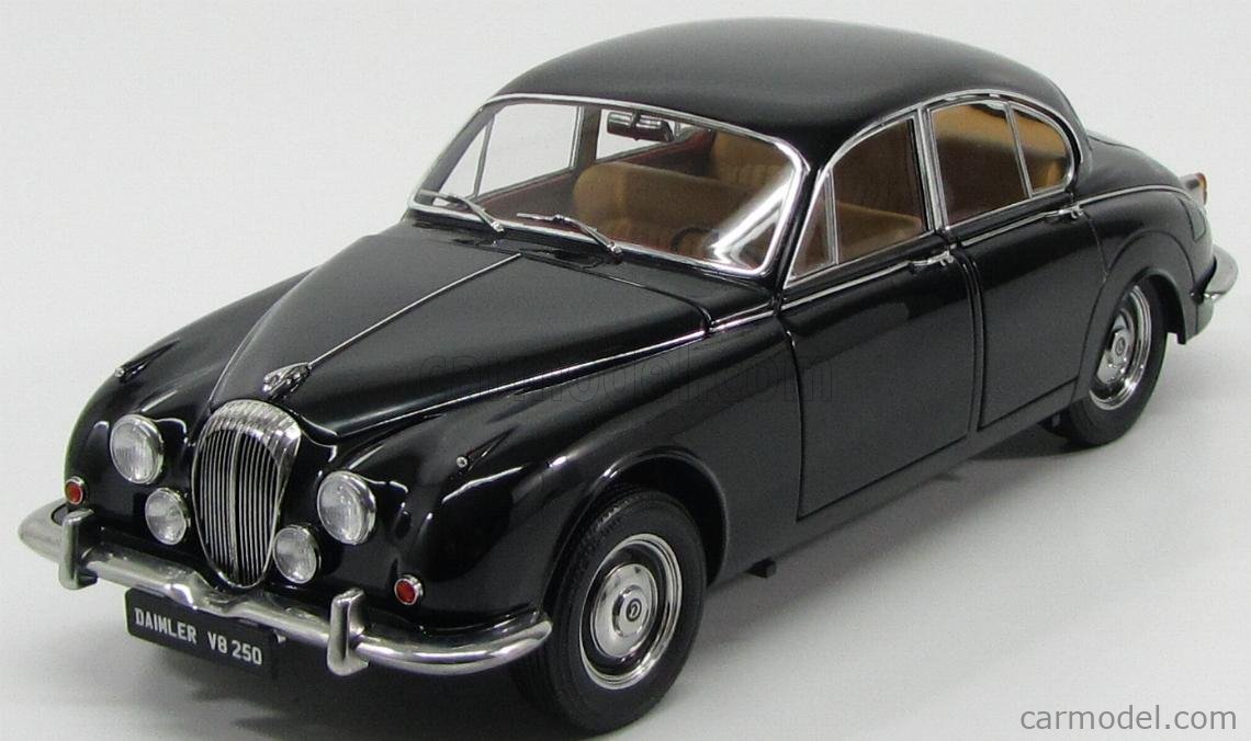 PARAGON-MODELS 98311L Scale 1/18 | DAIMLER 250 V8 4-DOOR 1967 BLACK
