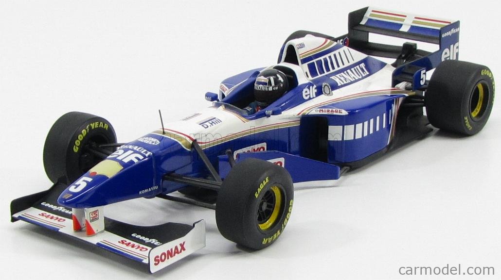 MINICHAMPS 180960005 Scala 1/18 | WILLIAMS F1 FW18 RENAULT N 5 1996 ...