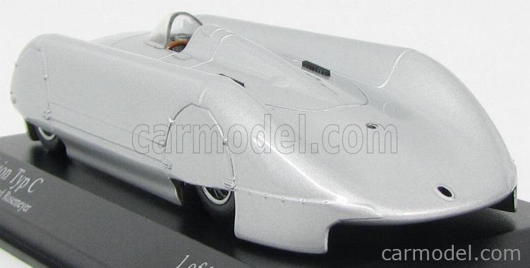 MINICHAMPS 410381900 Scale 1/43 | AUTO UNION TYPE C STREAMLINER 1938 SILVER