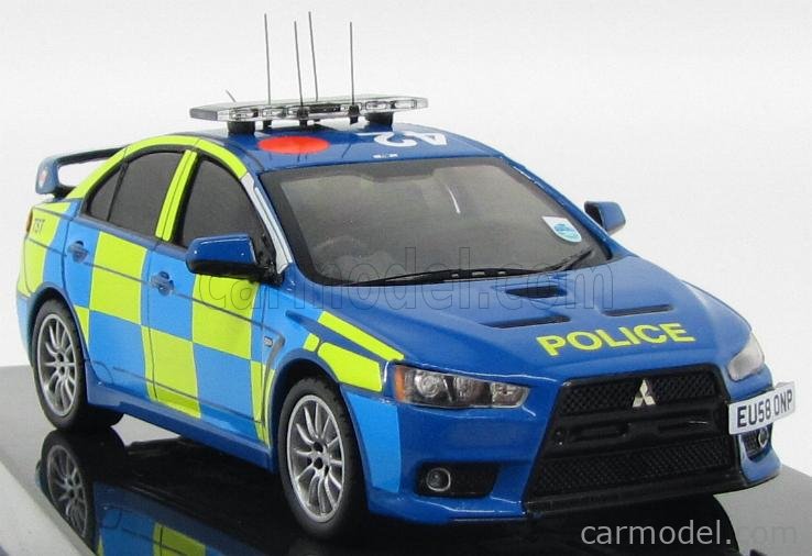 IXO-MODELS MOC116 Scale 1/43 | MITSUBISHI LANCER EVO X UK POLICE 2008 ...