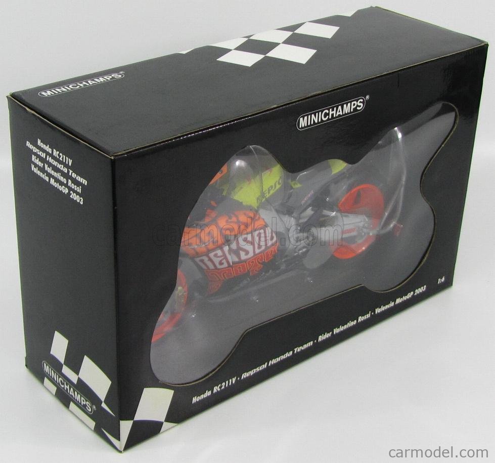 MINICHAMPS 062037196 Scale 1/6 | HONDA RC211V REPSOL VALENTINO ROSSI ...