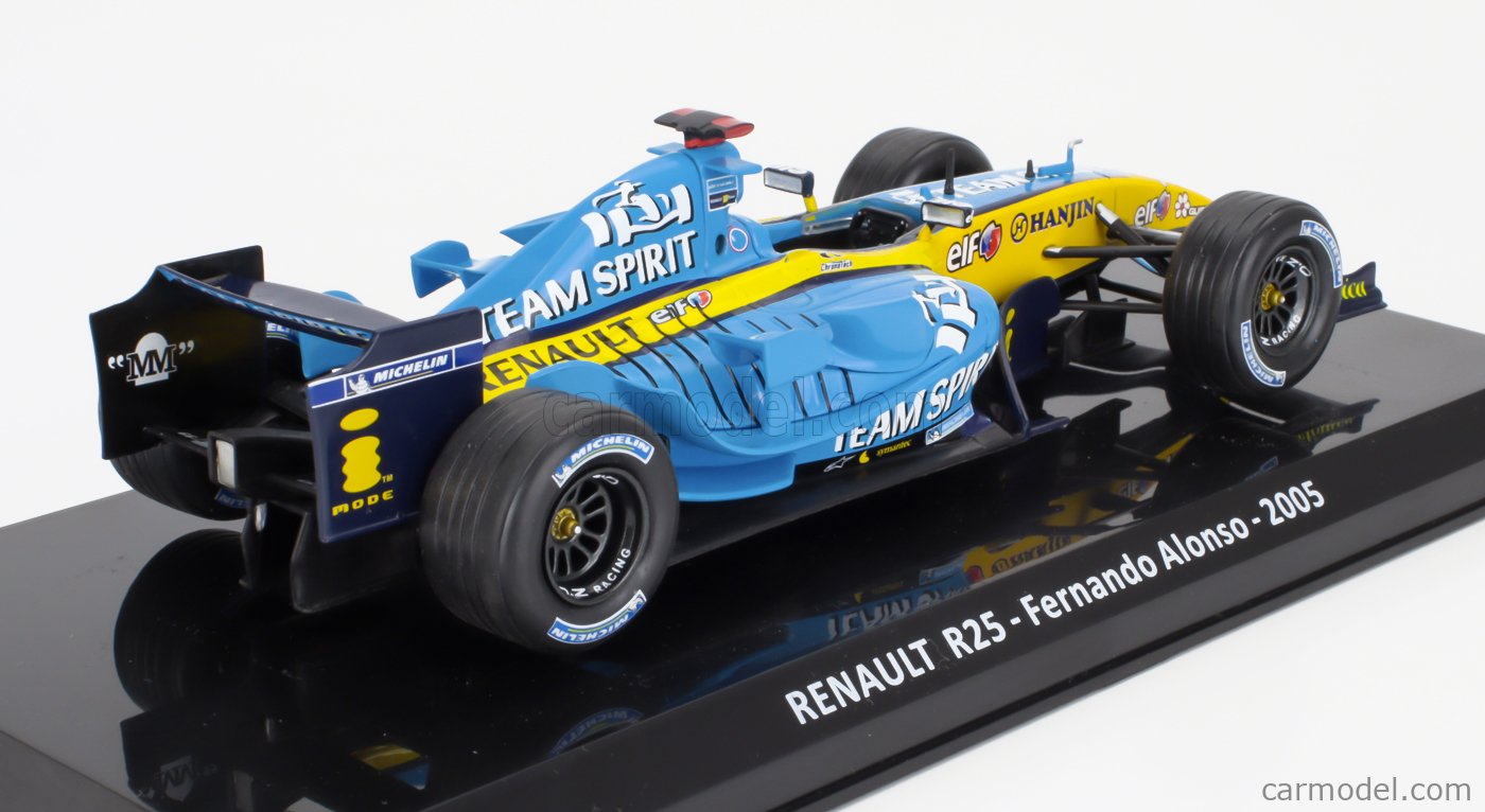 EDICOLA ABFOR028 Scale 1/24 | RENAULT F1 R25 TEAM RENAULT F1 WORLD ...