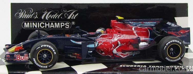 MINICHAMPS 400080015 Scale 1/43 | TORO ROSSO F1 STR3 N 15 RACE VERSION ...