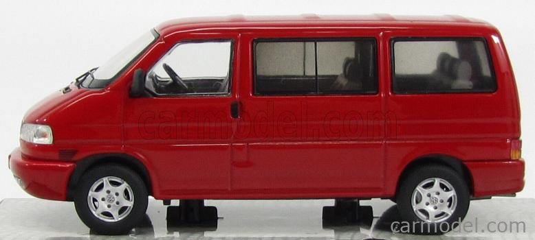 PREMIUM CLASSIXXS 13253 Scale 1/43 | VOLKSWAGEN T4b MINIBUS 1991 RED