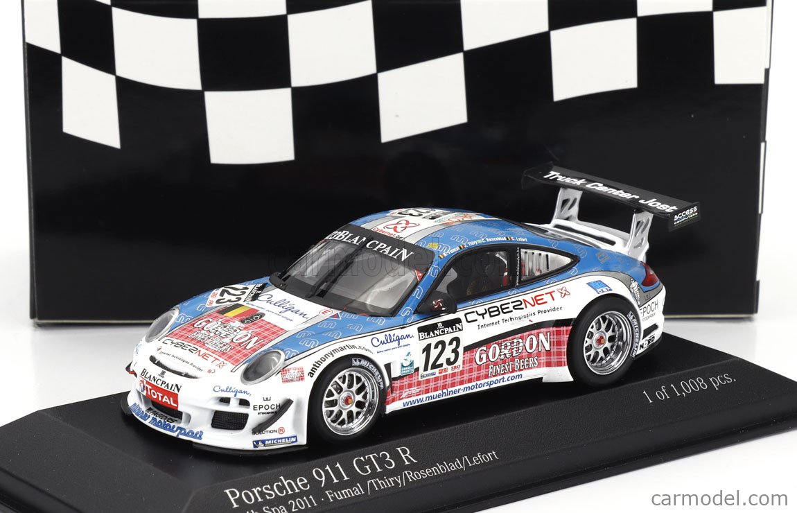 MINICHAMPS 400118923 Masstab: 1/43 | PORSCHE 911 997-2 GT3 R TEAM ...