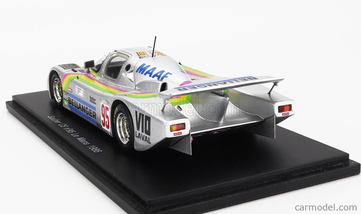 SPARK-MODEL S4081 Scale 1/43 | SAUBER C6 SHS 3.5L S6 TEAM ROLAND ...