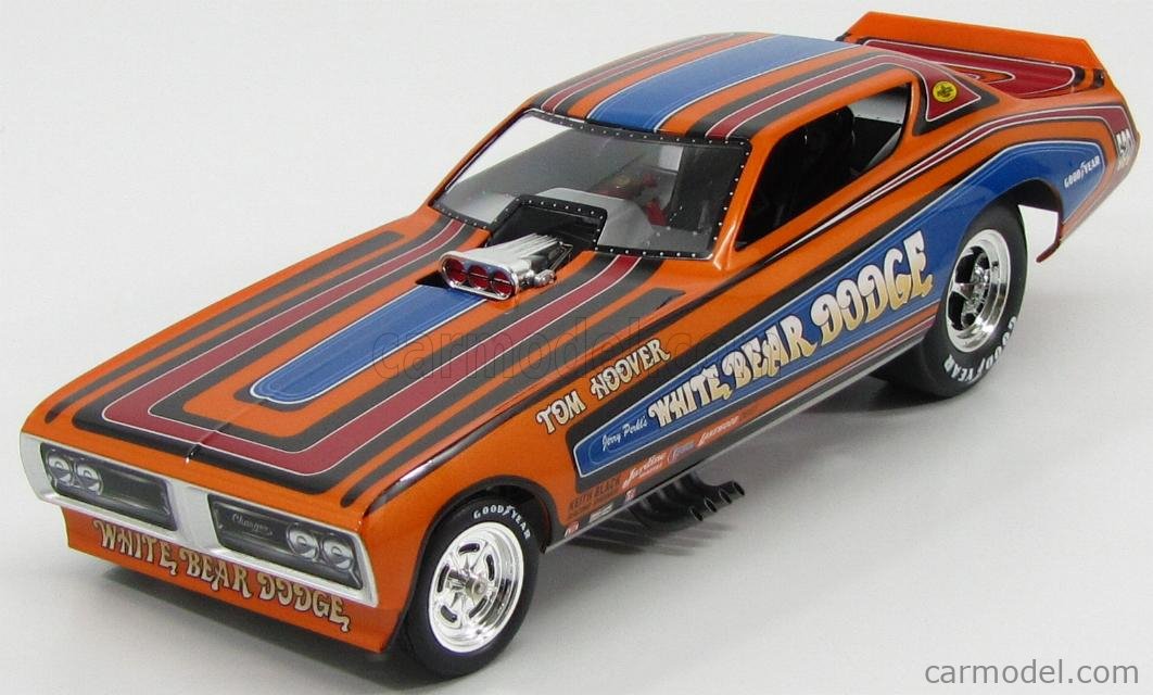 1:24 Scale Diecast NHRA Funny Cars Cars 1971 Hawaiian Dodge Charger ...