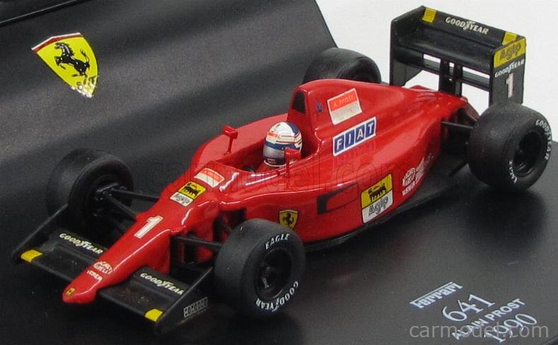 VITESSE LSF04 Scale 1/43 | FERRARI F1 641 N 1 SEASON 1990 A.PROST RED