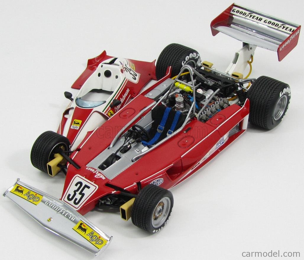EXOTO EXO97132 Масштаб 1/18 | FERRARI F1 312 T2 N 35 GP ITALY CARLOS ...