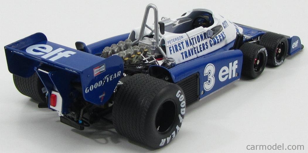 TRUESCALE TSM141808 Scala 1/18 | TYRRELL F1 P34 ELF N 3 3rd BELGIUM GP ...