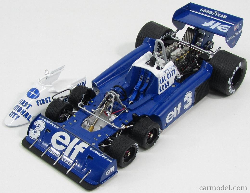 TRUESCALE TSM141808 Масштаб 1/18 | TYRRELL F1 P34 ELF N 3 3rd BELGIUM ...