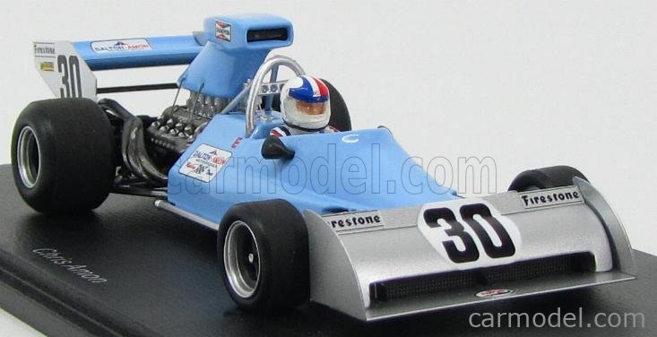 SPARK-MODEL S3891 Echelle 1/43 | AMON F1 AF1 N 30 MONACO GP 1974 C.AMON ...