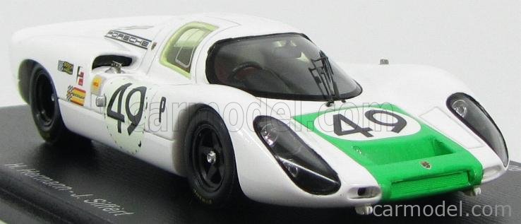 SPARK-MODEL S4161 Scale 1/43 | PORSCHE 907C 2.2L F6 N 49 WINNER 12h ...