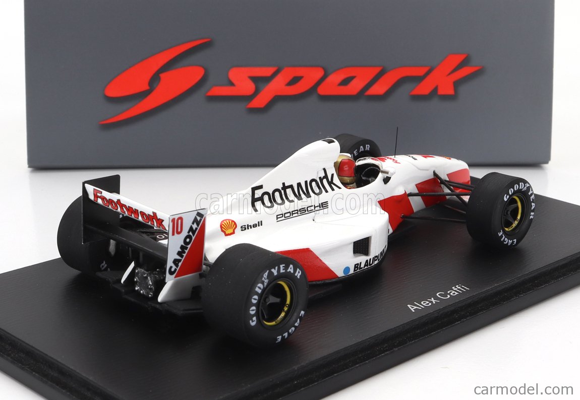 SPARK-MODEL S3981 Scale 1/43 | FOOTWORK F1 FA12 N 10 SAN MARINO GP 1991 ...